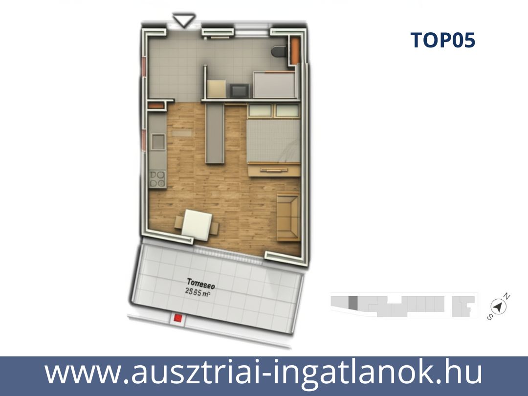 Ausztriai ingatlanok - Graz eladó lakás